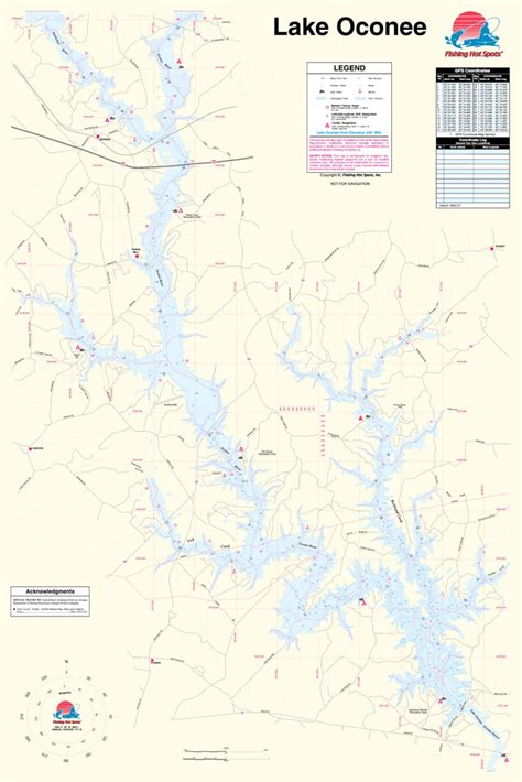 Oconee State Park Map