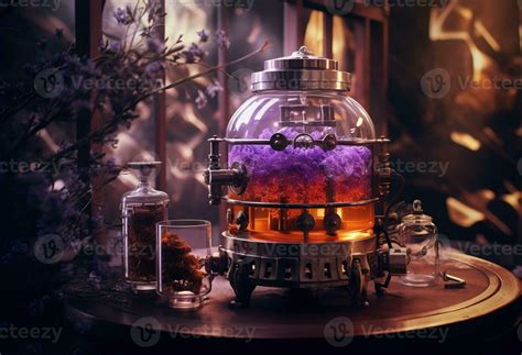 Generative Ai Essential Oil Extraction With Distillery Machine With