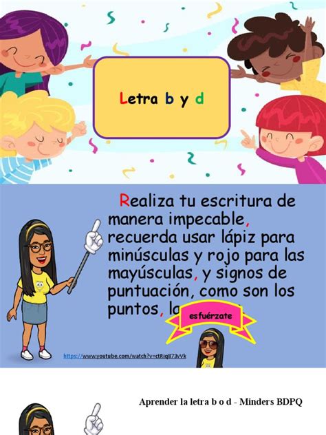 Letra B Y D Pdf