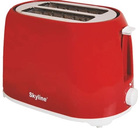 Skyline 750w 2 Slice Pop Up Toaster With 7 Browning Levels And Cool