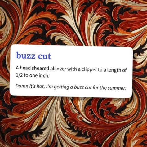 Urban Dictionary Buzz Cut