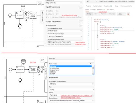 how to read json value in camunda form discussion and questions