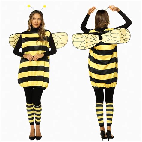 3 Piece Fancy Dress Bumble Bee Costume Sizes 8 18 Uk Just Bee Loved