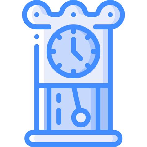 Clock Basic Miscellany Blue Icon