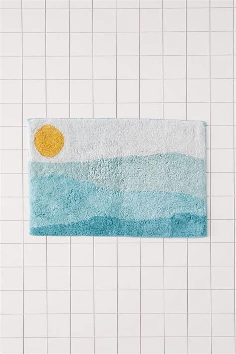 욕실 인테리어 샤워 액세서리 어반 아웃피터스 코리아 러그 욕실매트 집 꾸미기 아이디어