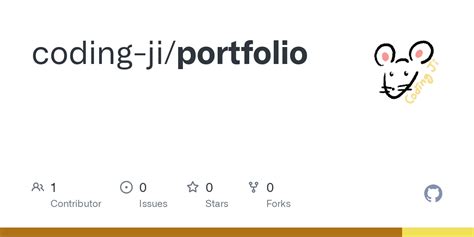 GitHub Coding Ji Portfolio