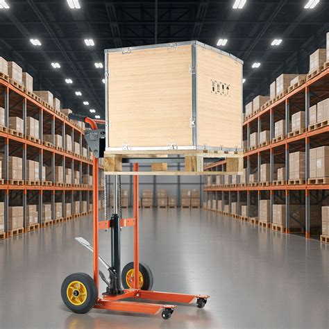 Vevor Manual Pallet Stacker — 12 Inches Fork Width