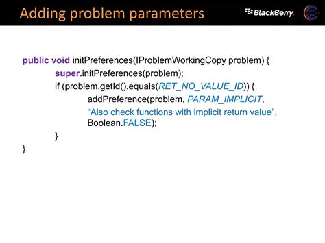 eclipse con 2015 codan a c c code analysis framework for cdt ppt