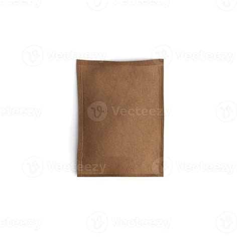 Versatile Kraft Packaging Display Mock Up Sachet Blank Sachets Set