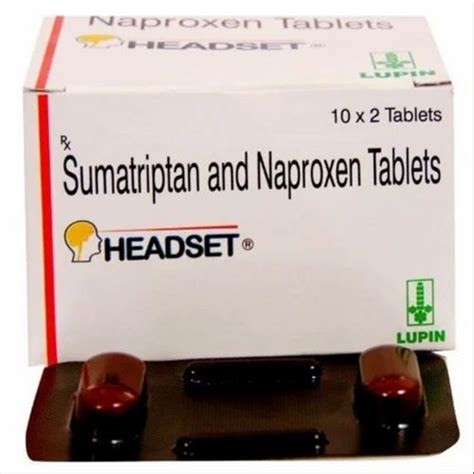 Headset Sumatriptan And Naproxen Tablets At Naprosyn Tablet In Amravati Id 2855183214533
