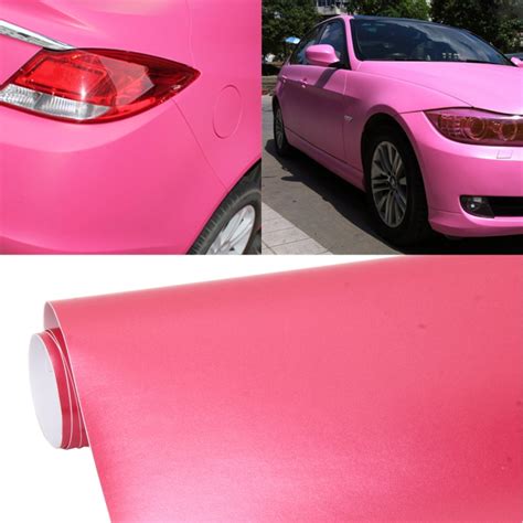 152m 05m 자동차 데칼 필름 자동 수정 차량 스티커 비닐 기포 스티커 전기 광학 필름 보호 필름 핑크
