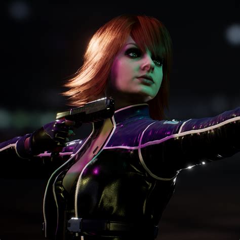 Joanna Dark Zero Finished Model Zbrushcentral