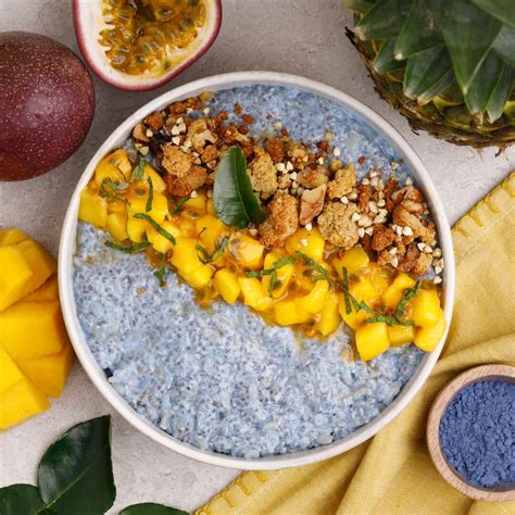 Blue Mermaid Summer Pudding Organic Meals Delivered Garden Of Goodness