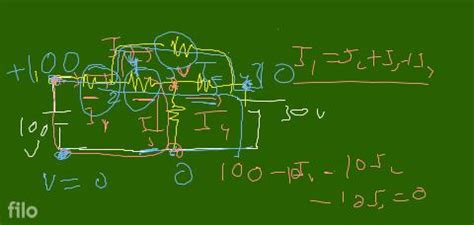Q Apply Maxwell Loop Method Find Current I And Filo