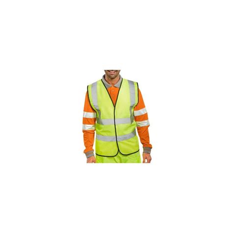 Hi Vis Vest En Iso 20471 Yellow Logistics Uk Shop
