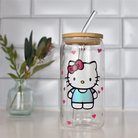 Hello Kitty Glass Coffee Cup At Andrew Kramer Blog