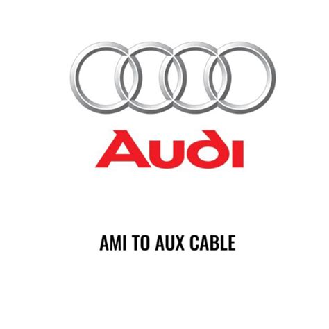 Rdv Audi Ami To Aux Cable