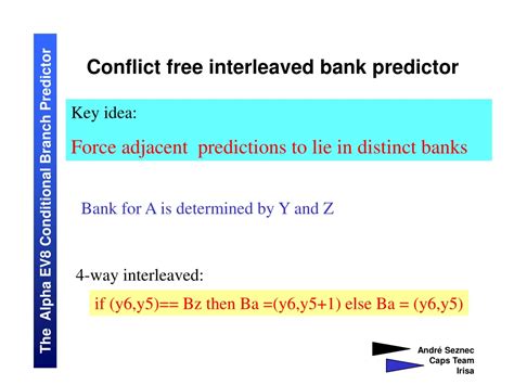 Ppt Design Tradeoffs For The Alpha Ev Conditional Branch Predictor