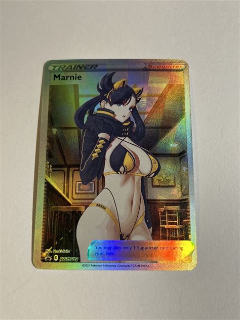Marnie Anime Waifu Sexy Doujin Acg Diy Trainer Art Card Ebay