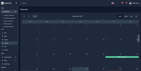 Dashcode Admin Dashboard Template