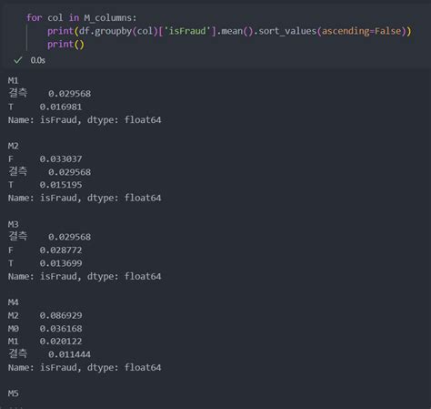[ml] ieee cis fraud detection kaggle 사기 거래 탐지