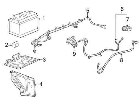 Gmc Sierra 1500 Battery Cable 22846480 Gm Parts Wholesale Canada