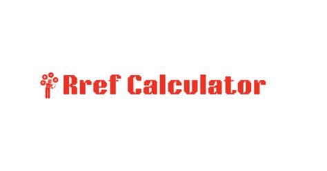 Rref Calculator Tool Easy Matrix Solutions Online