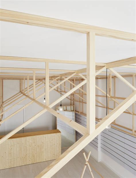 bruno lucas dias adds timber skeleton to accessories boutique