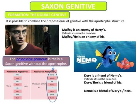 Saxon Genitive