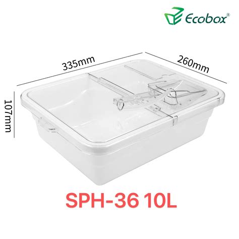 Ecobox Hot Selling In Australia White Bulk Candy Sweet Nuts Food Bin