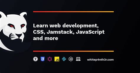 Learn Web Development Css Jamstack Javascript And More