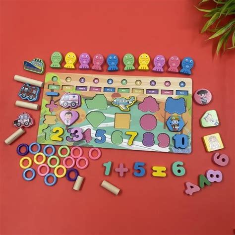 Buy Wooden In Logarithmic Board EKT Online At Low Prices In India Amazon In