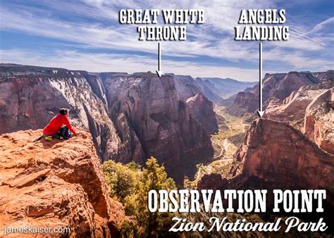 Observation Point Zion National Park