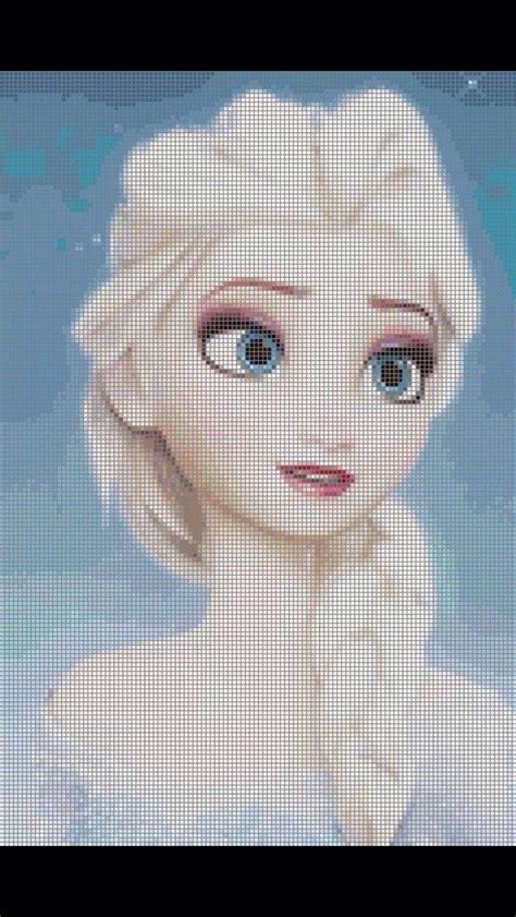 Frozen Punto Croce Узоры для вышивки крестиком Вышивание крестиком