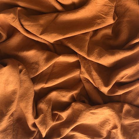 Rust Linen Fitted Sheets The Linen Project Thelinenproject