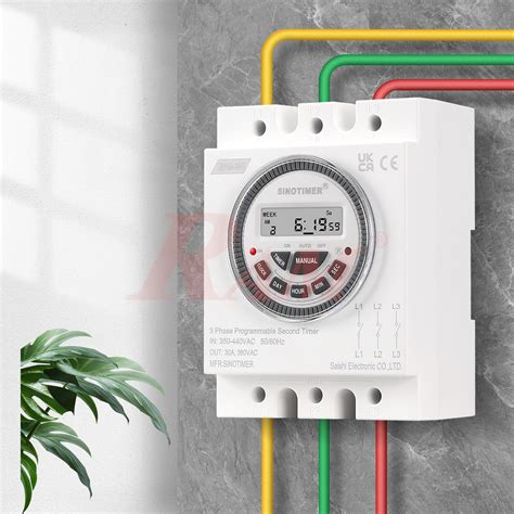 Tm619 380vac 3 Phase Timer Switch 30a380vac Ram Electronics Website