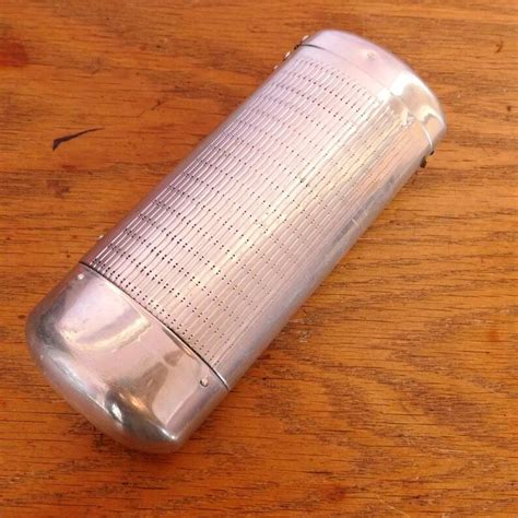 Vintage Aluminum Rigid Glasses Case Unsigned Optoplast Plc Etsy