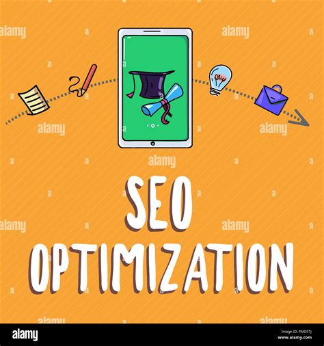 Handwriting Text Writing Seo Optimization Concept Meaning Process Of Affecting Online