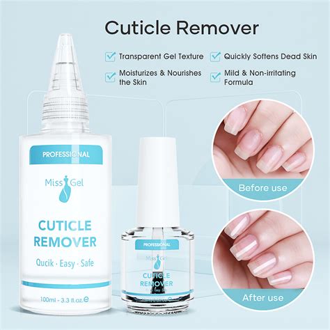 Wholesale Private Label Cuticle Remover Gel Mild And Non Irritating Formula