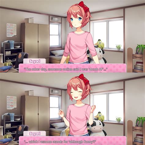 Yes It Does Sayori Yes It Does Rddlc