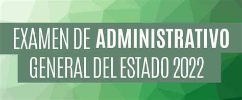 Memory Test Cómo es el examen de Administrativo del Estado