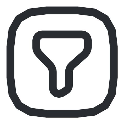 Filter Square Vector Svg Icon Svg Repo