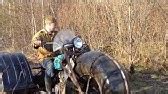 Колесо пневмохода изготовление - YouTube