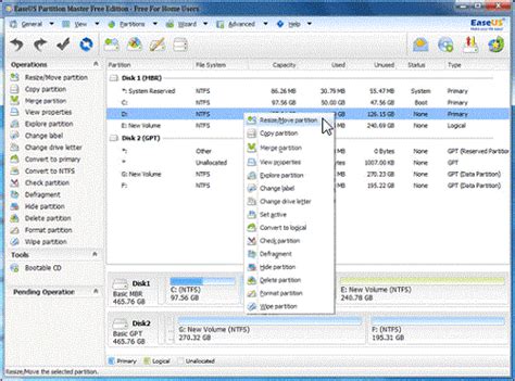 Free Partition Manager Software To Resize Your HDD Partitions