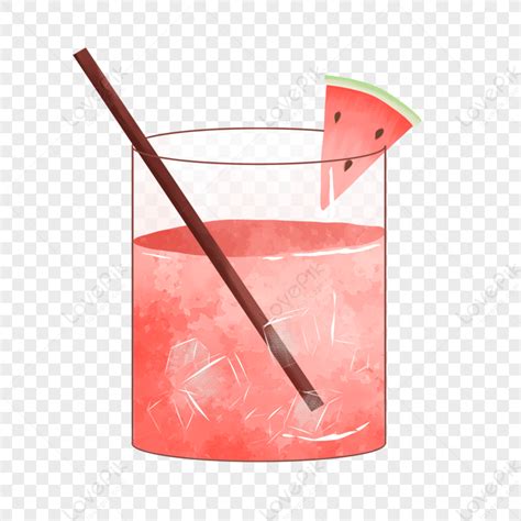 여름 상쾌한 수박 주스 Png 일러스트 무료 다운로드 Lovepik