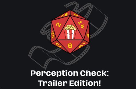 Perception Check Trailer Edition Episode 2 Podcast