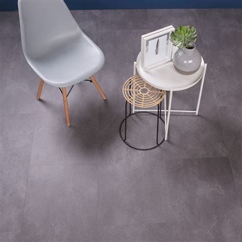 Pvc Tegel Betonlook Lijm Dryback Trend Vloeren