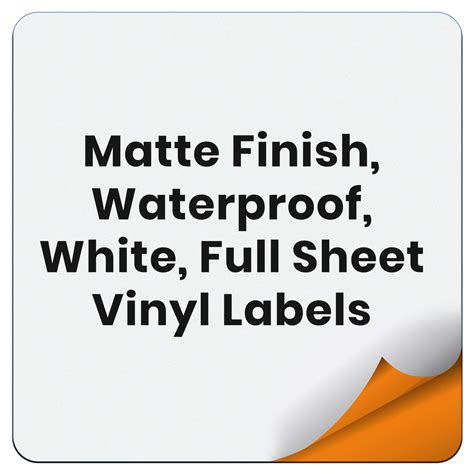 Printable Blank Stickers