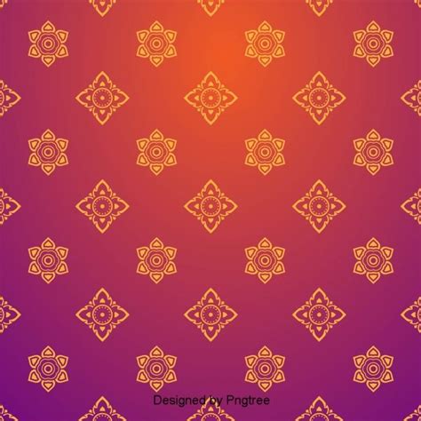 ลายไทย กระจังปฏิญาณ สีม่วง Png ภาพพื้นหลังลายไทย ภาพเวกเตอร์ ไฟล์