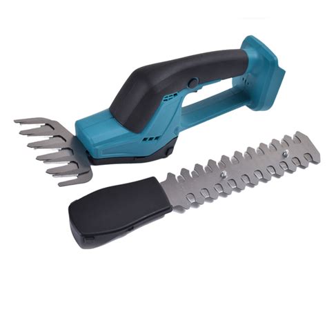 2 In 1 Cordless Hedge Trimmer Electric Grass Trimmer Pruning Saw Shrub Shear Hedger Power Tools